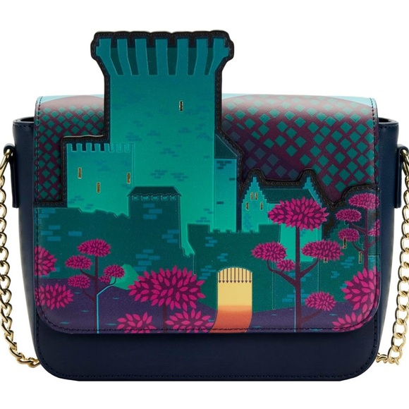 Loungefly | Bags | Loungefly Disney Brave Princess Castle Series Cross ...